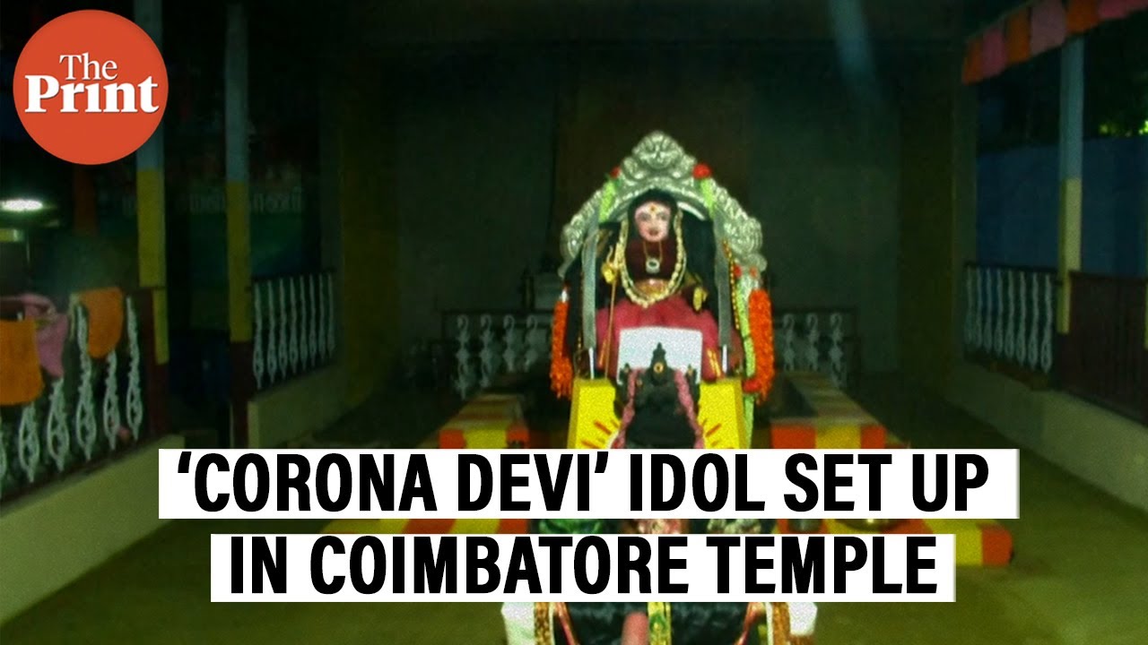 Coimbatore temple comes up with a ‘Corona devi’ idol to protect people ...