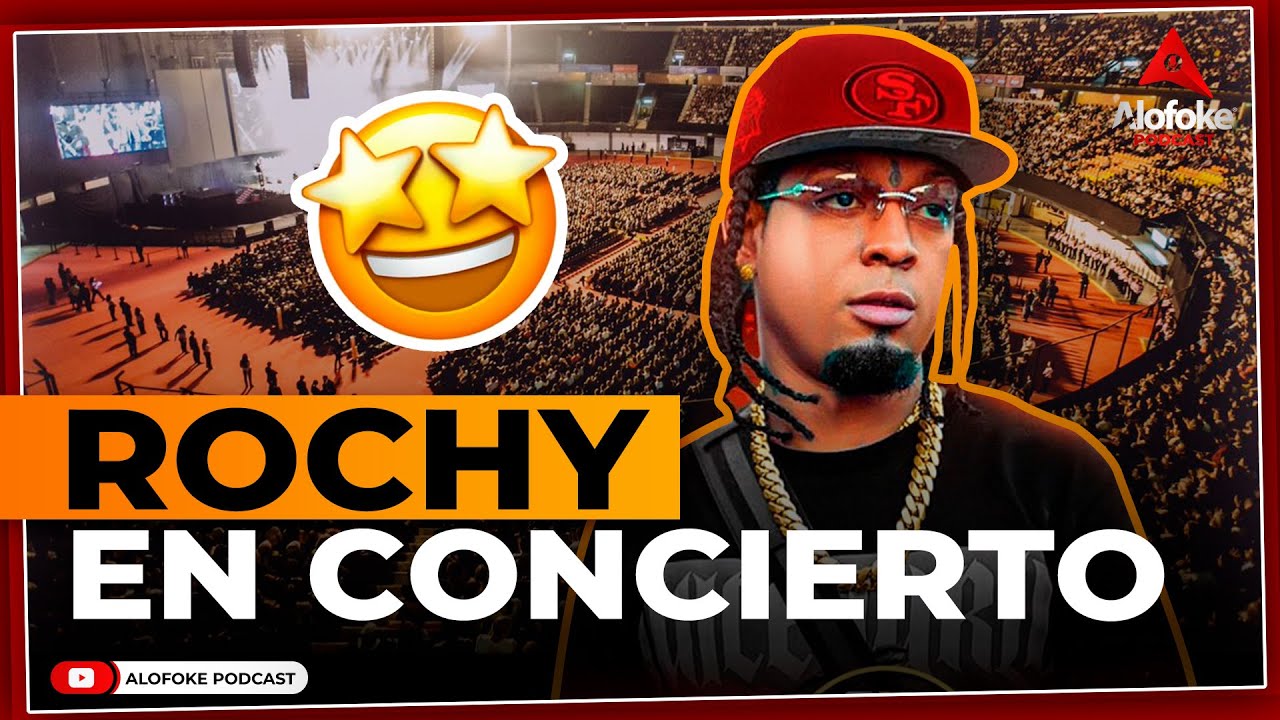 ROCHY RD RUMBO A SU PRIMER CONCIERTO MASIVO (PALACIO DE LOS DEPORTES ...