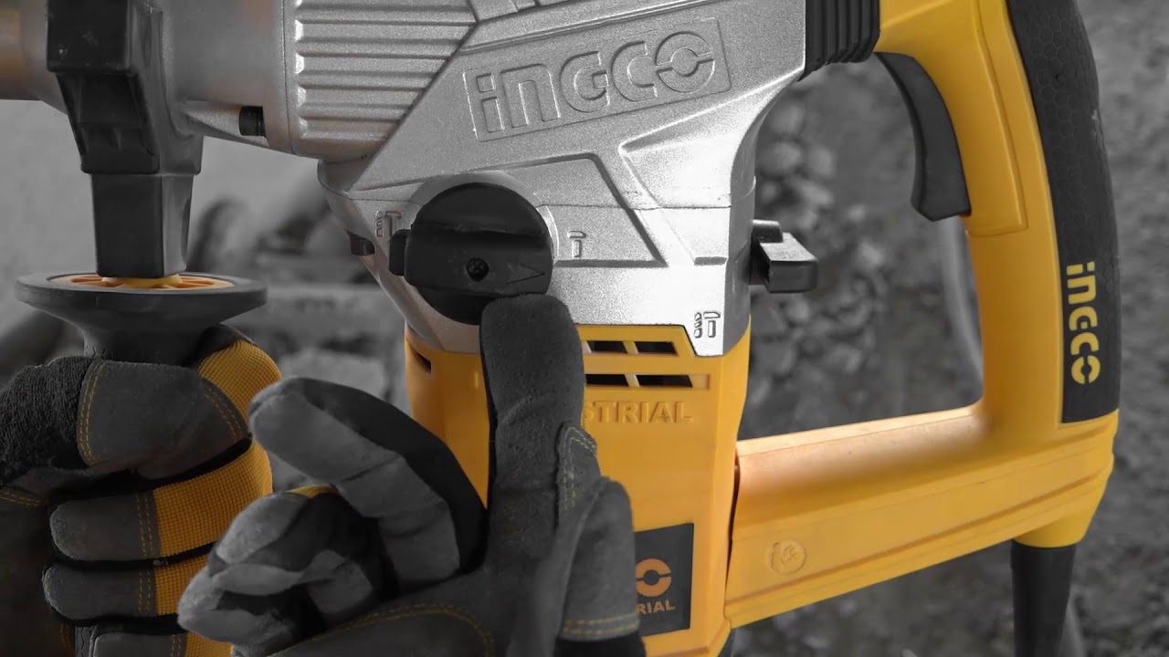 פטישון חציבה INGCO 1500W RH15008-6 - YouTube