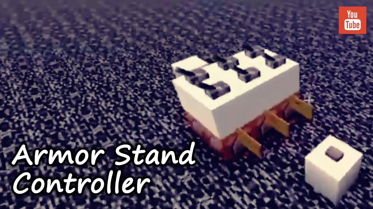 Armor Stand Controller With Command (command in description) - YouTube