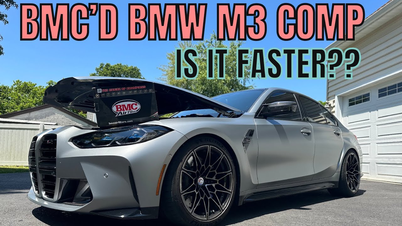 DO BMC FILTERS MAKE YOUR CAR FASTER?? #bmw #m3 #fast #car - YouTube