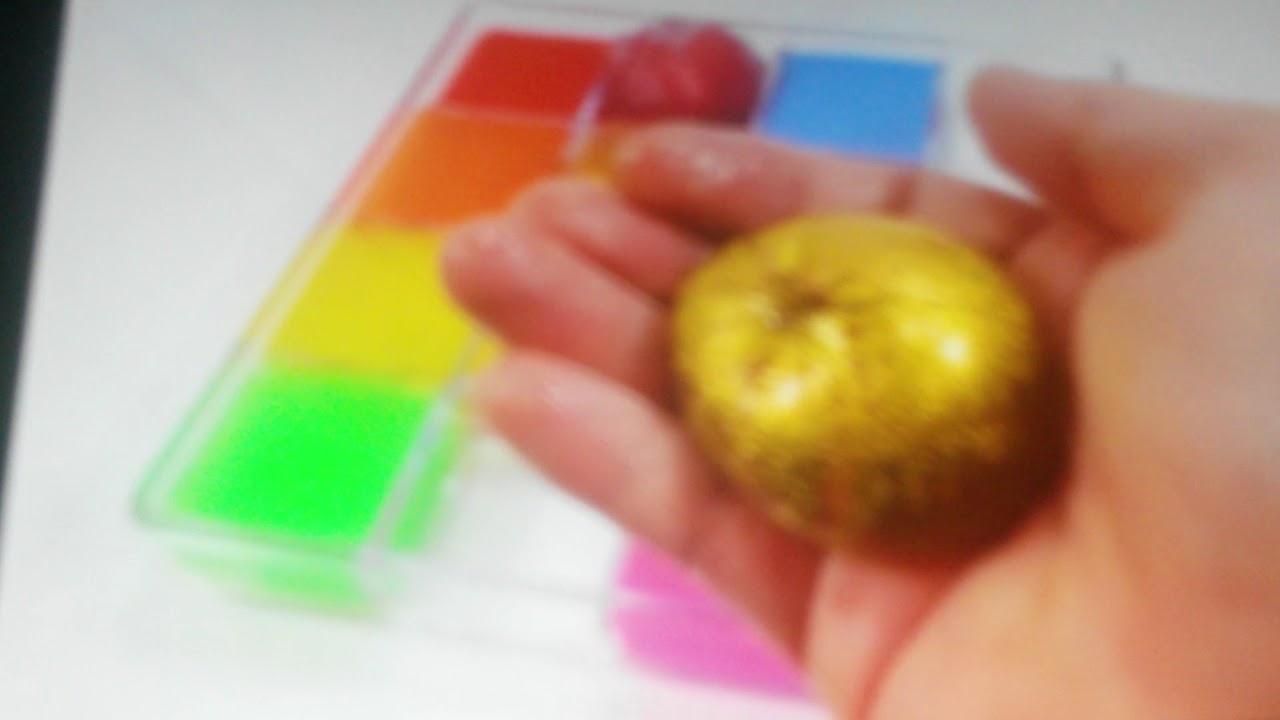 Bingo song/ DIY color slime glue water Balloch... - YouTube