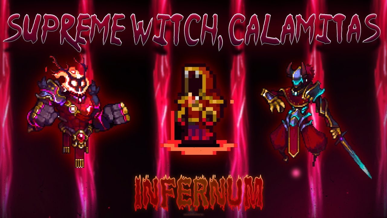 Supreme Witch, Calamitas | Terraria Calamity Infernum mod - YouTube