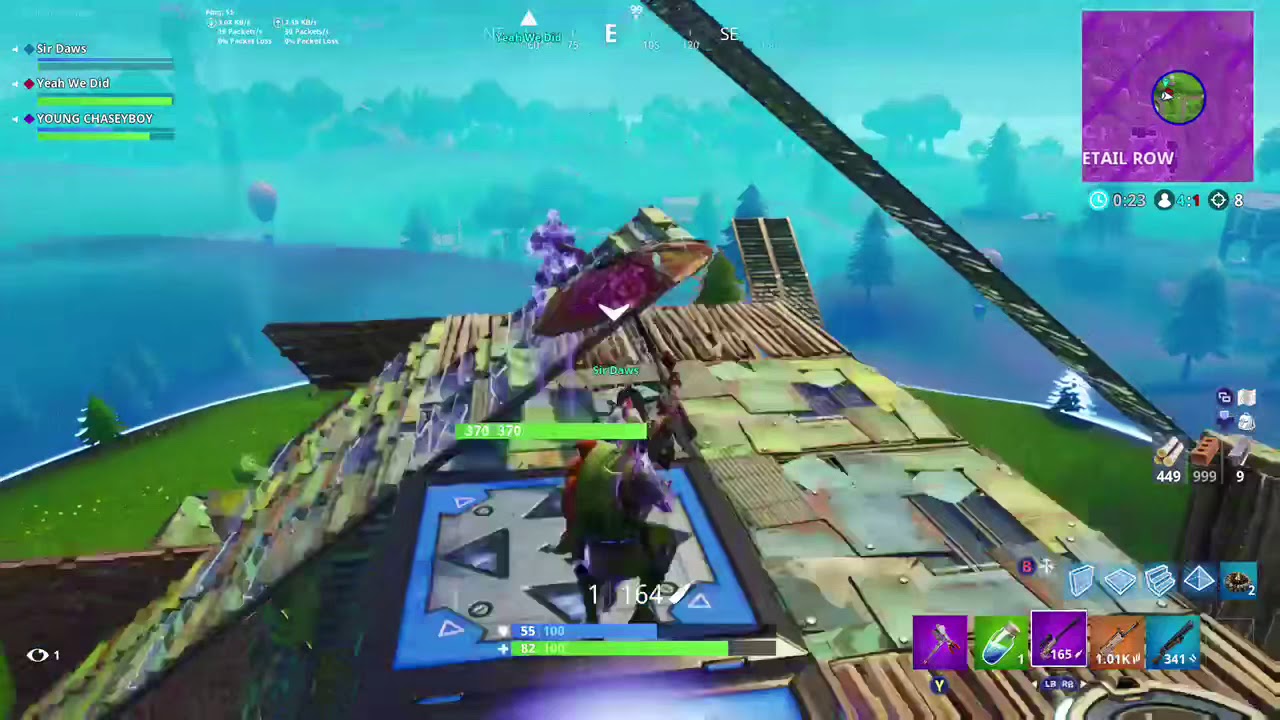 Trick shot 360 no scope- Fortnite Battle Royale - YouTube