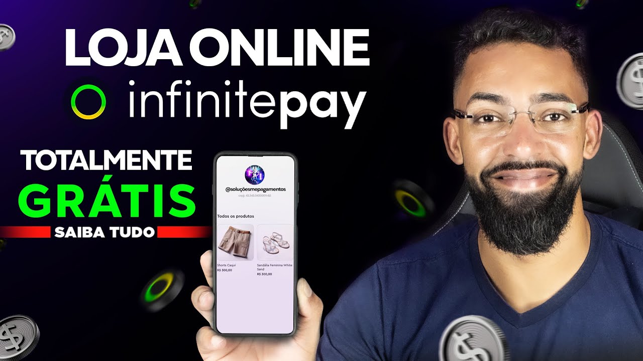 INFINITEPAY LANÇA LOJA ONLINE INÉDITA NO MERCADO #lojaonline - YouTube