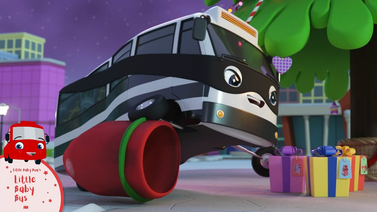 How Bandit Bus Stole Christmas | Red Buster Car Anime | Fun Kids ...