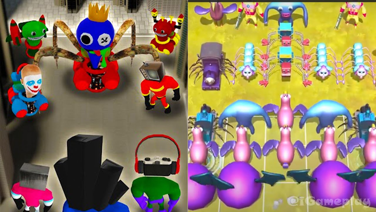 Merge Monster Battle Master Vs BanBan Fight Horror Garten ⭐ Merge ...