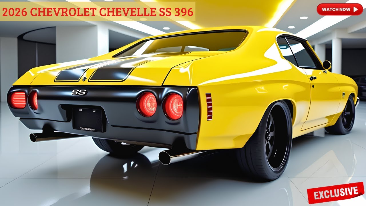 2026 Chevrolet Chevelle SS 396 Is Here– Exterior & Specs | The Perfect ...