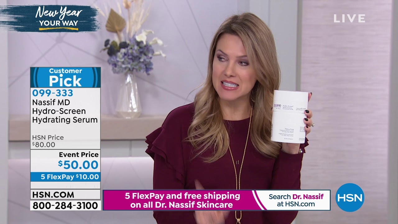 Nassif MD HydroScreen Hydrating Serum - YouTube