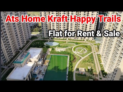 Ats HomeKraft Happy Trails Rent Flat - Gharnmakaan - YouTube