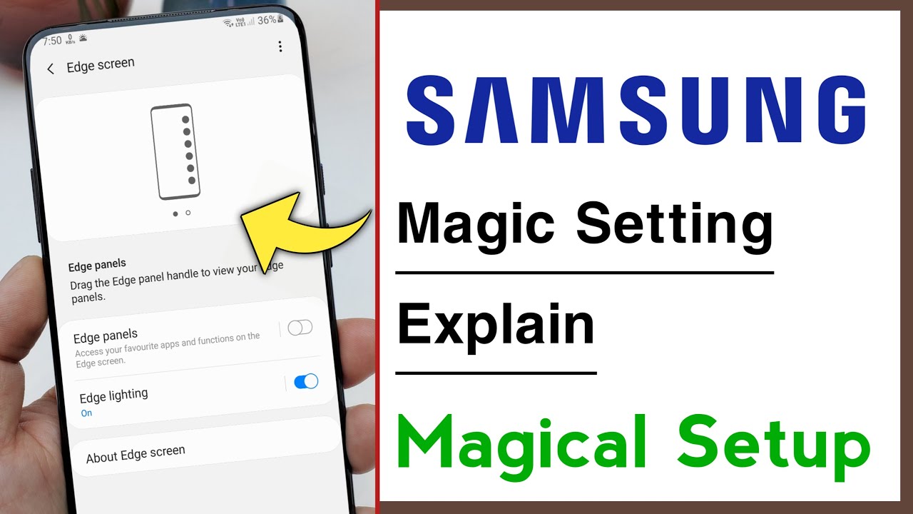 Samsung Magic Setting - YouTube