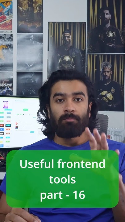 Useful frontend tools part - 16 #reactfrontend #frontenddeveloper - YouTube