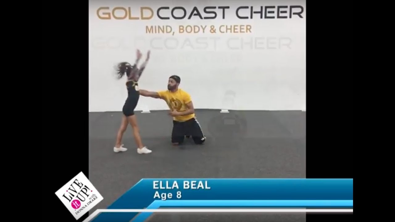 Live it Up with Donna Drake and Cheer- Leaders for Youth Liz Lauro and ...