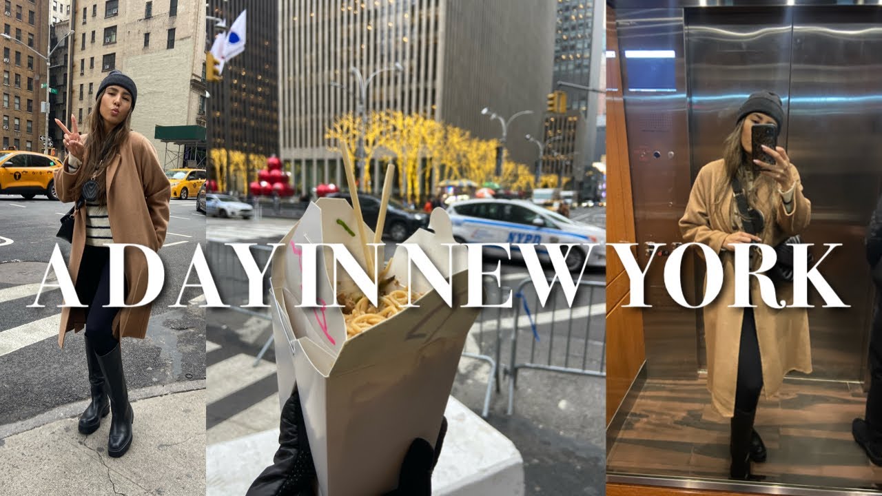 VLOG: A DAY IN NYC 🗽 | THINGS TO DO IN NEW YORK | TRAVEL VLOG - YouTube