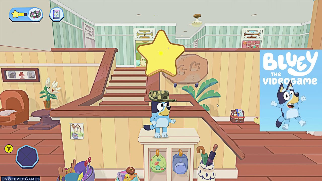 HOW TO GET ALL INDOOR STICKERS in BLUEY: THE VIDEOGAME - PC (4K UHD ...
