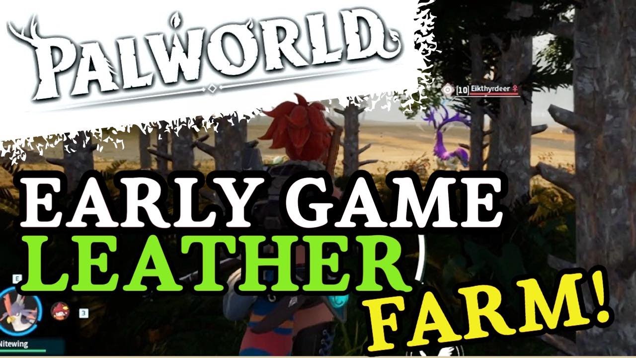 Palworld Quick Leather Farming Location - YouTube