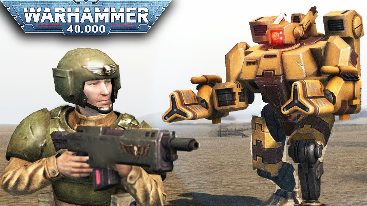 LAST VICTIM WARHAMMER 40K MOD: Imperial Guard vs Tau - Men of War ...