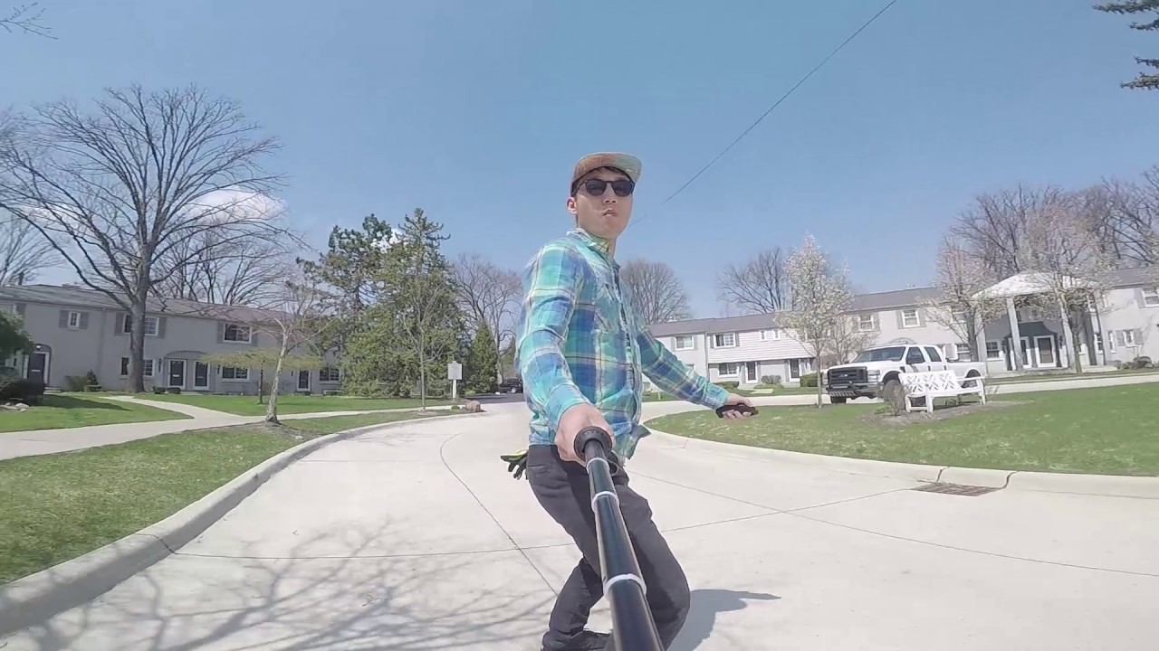 LiftBoard 1800W Dual Motor Electric Skateboard Actual Ride Footage - YouTube
