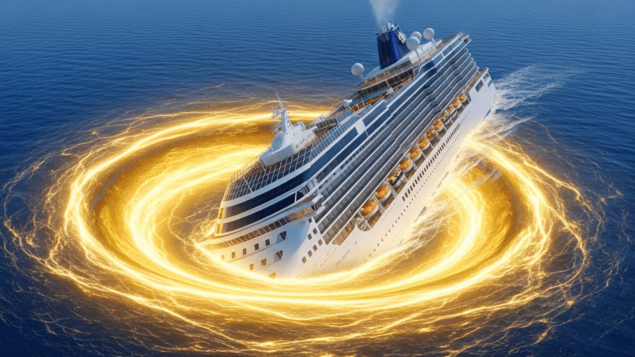 Massive Cruise Ship Gets Dragged Into a Deadly Whirlpool 🌊🚢 | Ocean ...