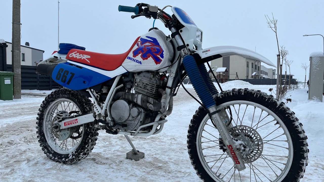 HONDA XR600R 1993 Year, 24k. Km (MB Dopmoto) - YouTube