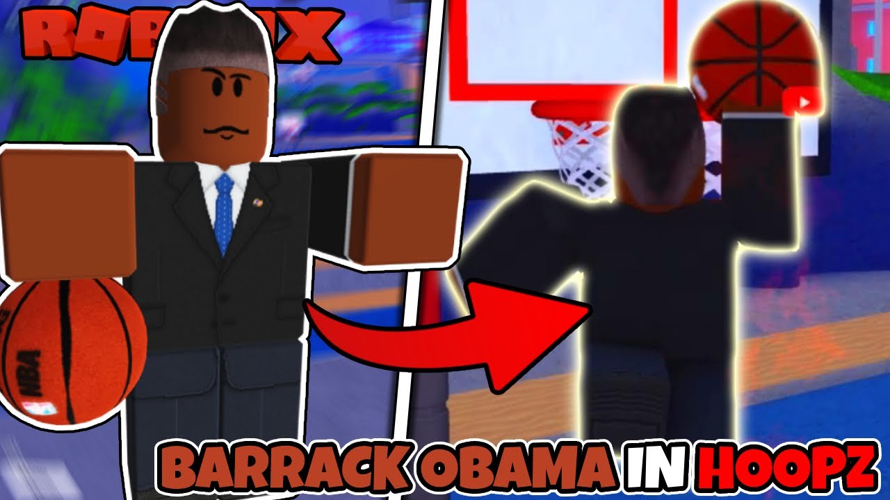 So I became BARRACK OBAMA in Hoopz and this happened... (ROBLOX HOOPZ ...