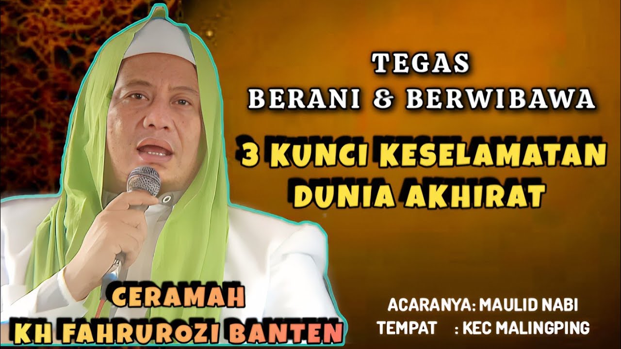 Ceramah KH Fahrurozi Banten _ Kh Fahrurozi Banten Terbaru _ KH ...