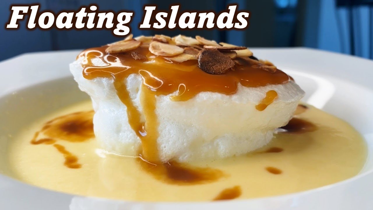 floating islands dessert (french) Custard sauce recipe easy - Quick ...