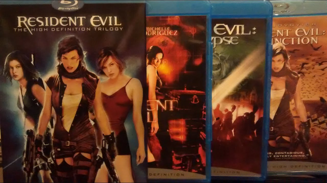 Resident Evil High Definition Collection Blu Ray Unboxing/Review - YouTube