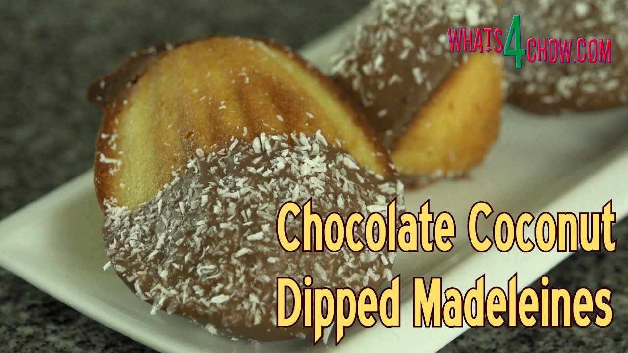 Mother's Day 2016 - Coconut Chocolate Madeleines - How to Make ...