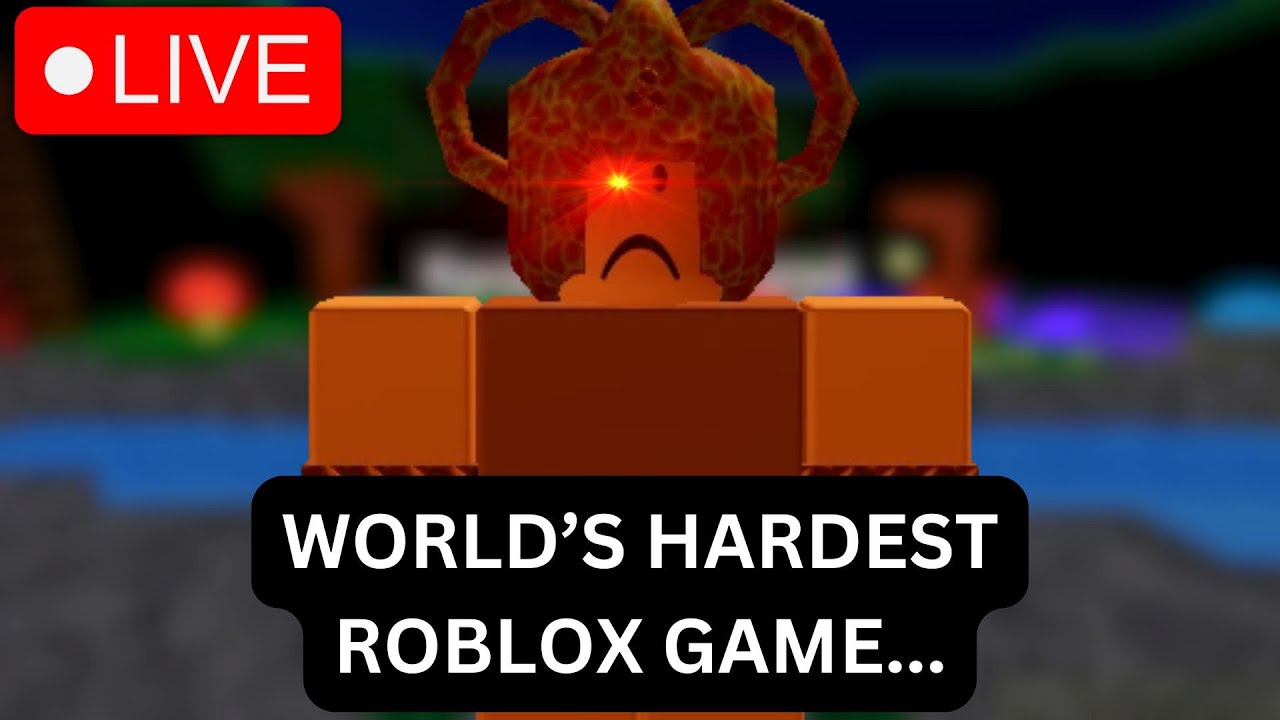 PLAYING THE HARDEST ROBLOX GAME... (kind of) | ROBLOX - Randomly ...