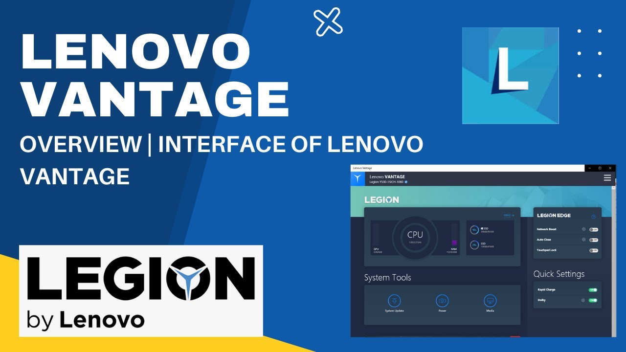 Overview About Lenovo Vantage 💻 || Interface of Lenovo Vantage 🔥. - YouTube