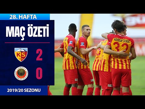 HK Kayserispor (2-0) Gençlerbirliği | 28. Hafta - 2019/20