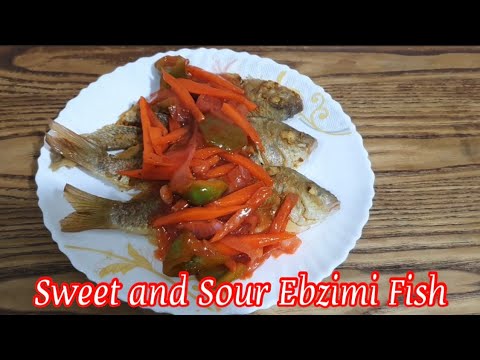 How To Cook Sweet and Sour Ebzimi Fish / Sheng A Ling Recipe - YouTube