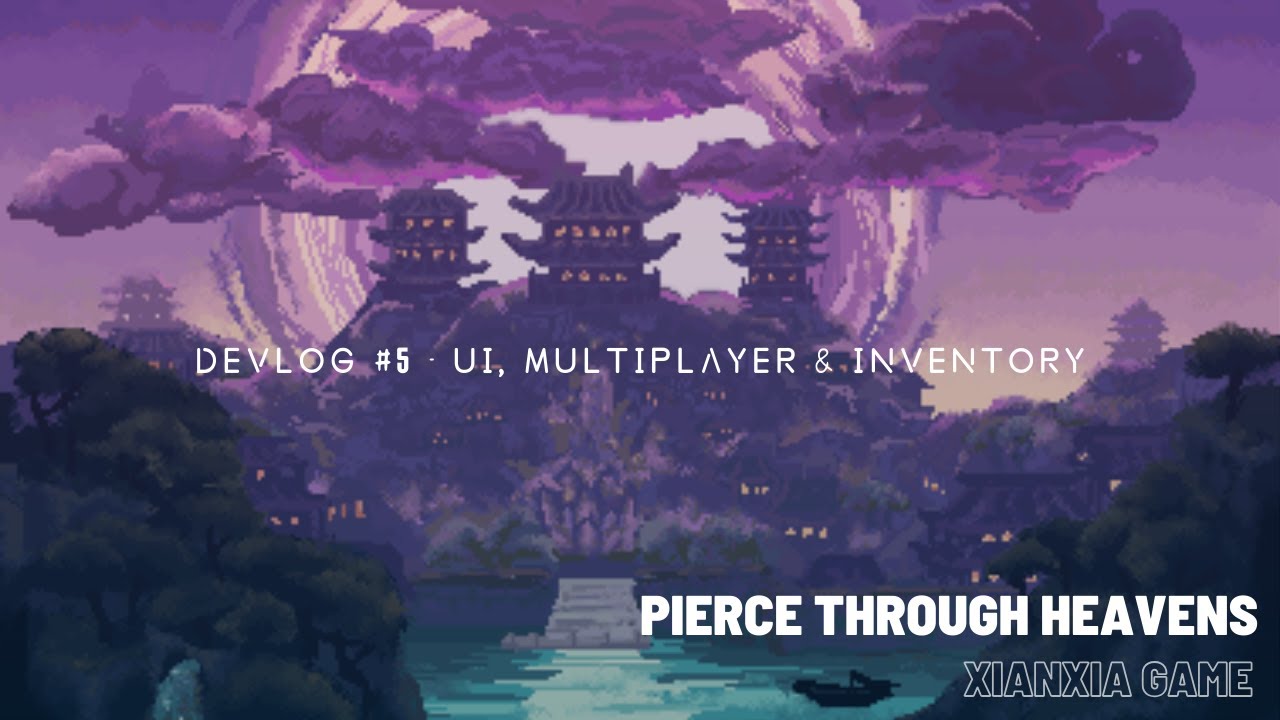 UI, multiplayer & inventory - #devlog 5 | Godot4 | Xianxia - YouTube