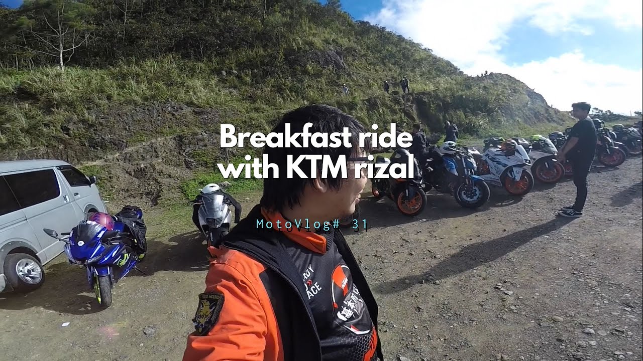 Breakfast ride with KTM Rizal chapter - YouTube