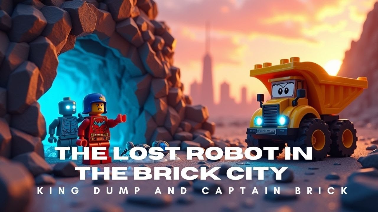 “The Lost Robot of Brick City | Captain Brick and King Dump Adventure ...