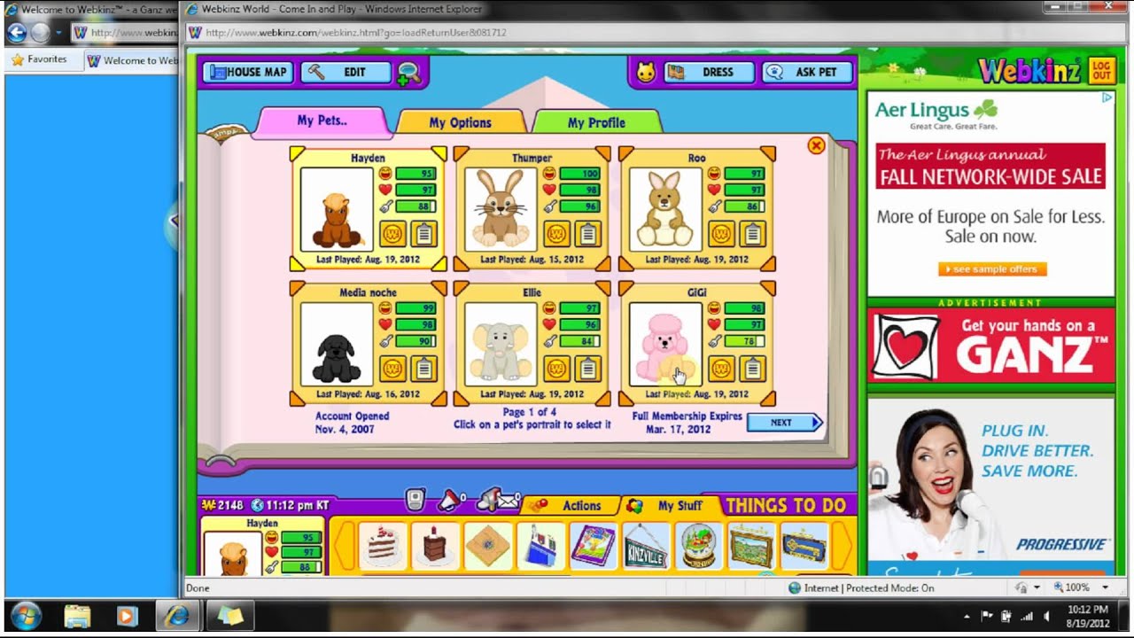 Webkinz Account Giveaway/trade - YouTube