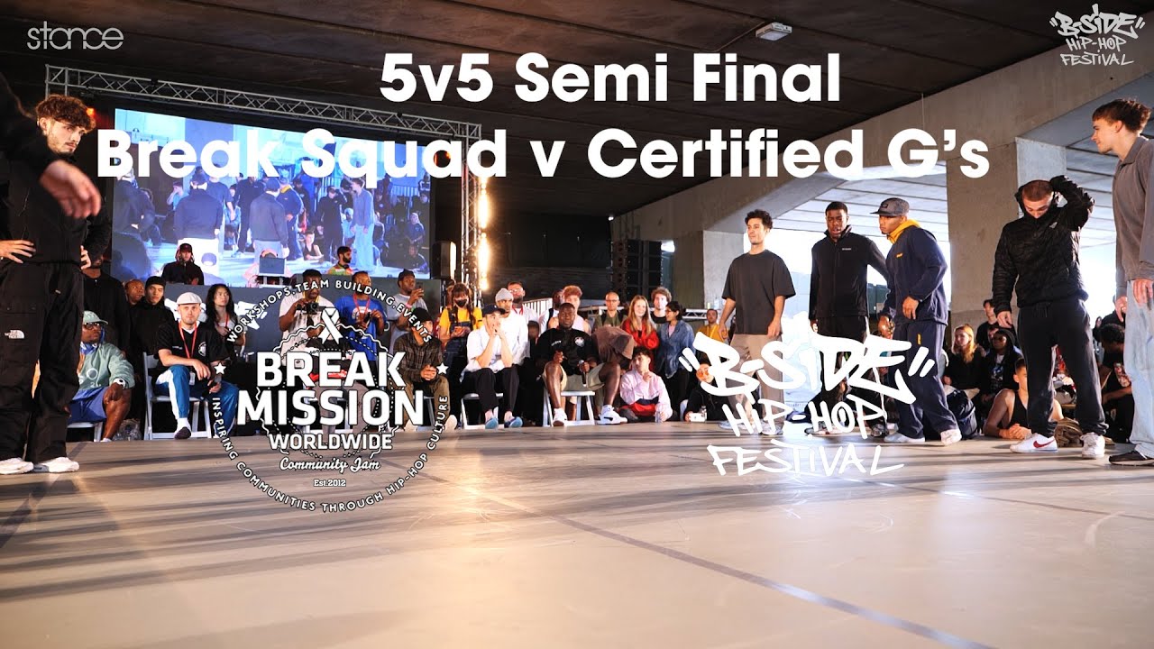 Break Mission x B-Side Festival 2021 // 5v5's Semi Final - Break Squad ...