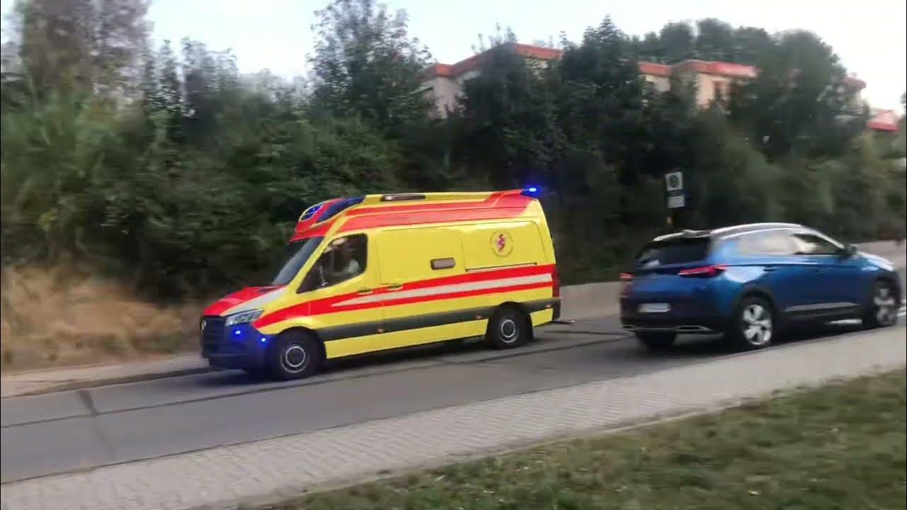 🚨 RTW Der DRK Rettungswache Reichenbach Vogtland Auf Einsatzfahrt - YouTube