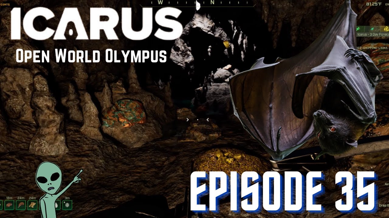 Icarus Open World Olympus Episode 35 Exploring The Caves In The New ...