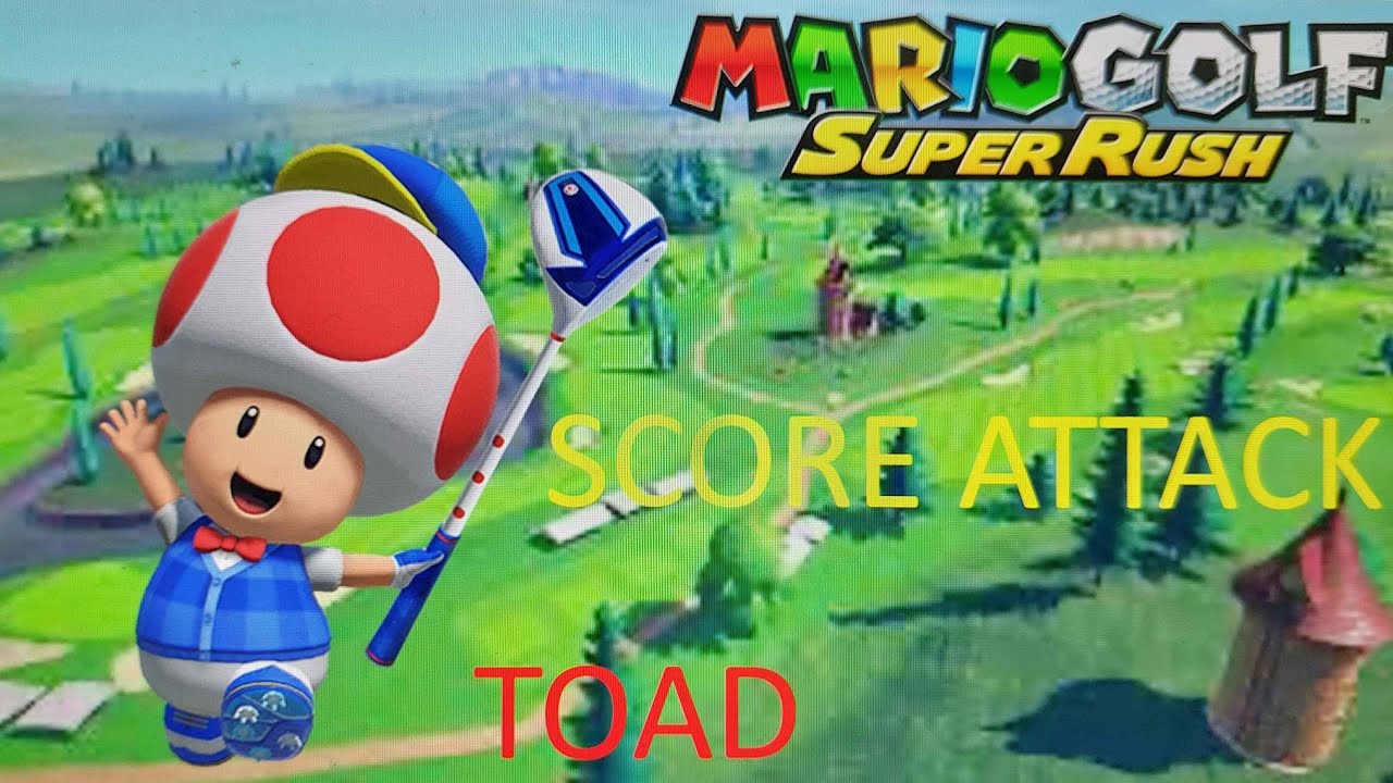 Mario Golf: Super Rush - Solo Challenge: Score Attack (Toad) - YouTube