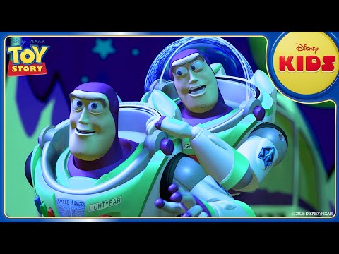 Fun Buzz Lightyear Moments 👨‍🚀🚀 | Pixar's Toy Story | @disneykids​
