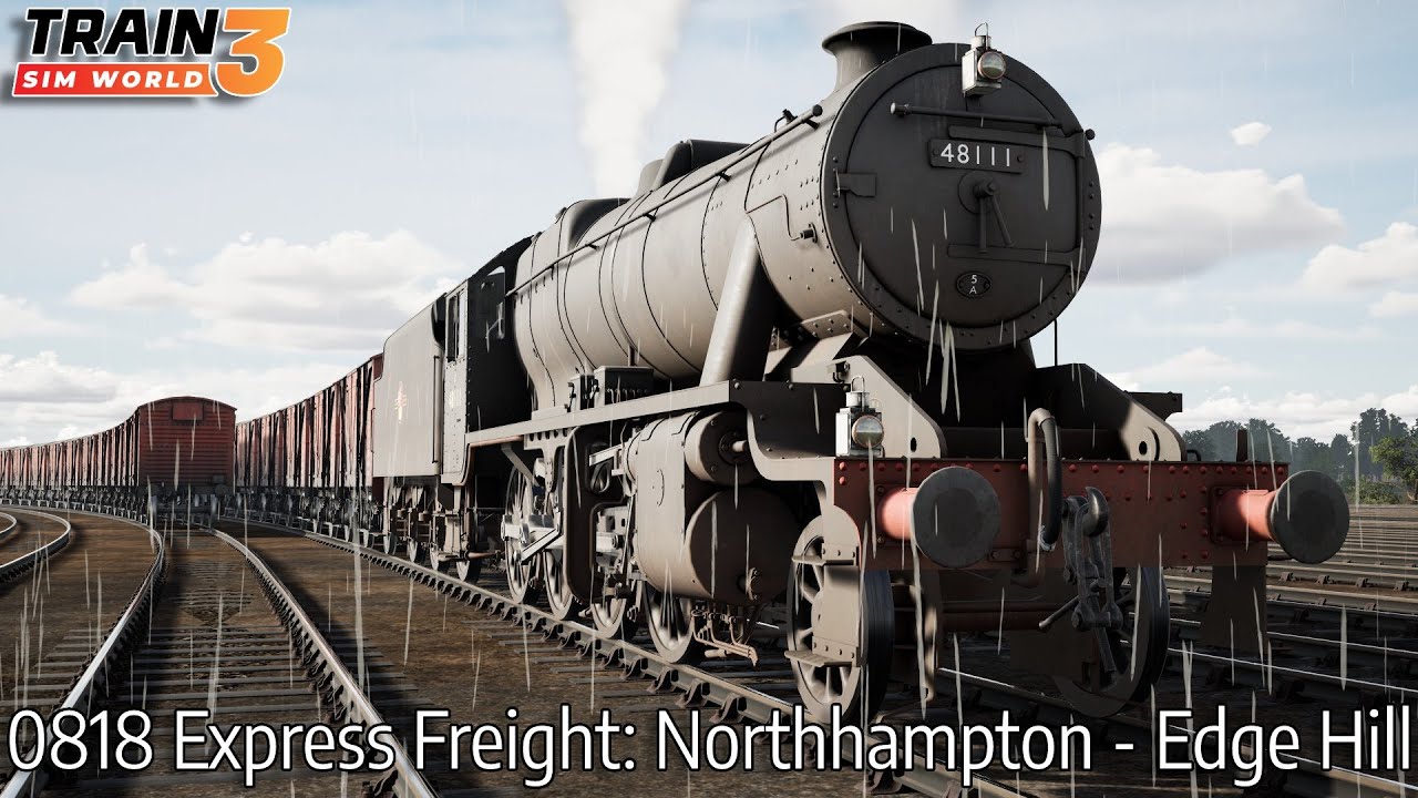 0818 Express Freight: Northhampton - Edge Hill - Spirit of Steam ...