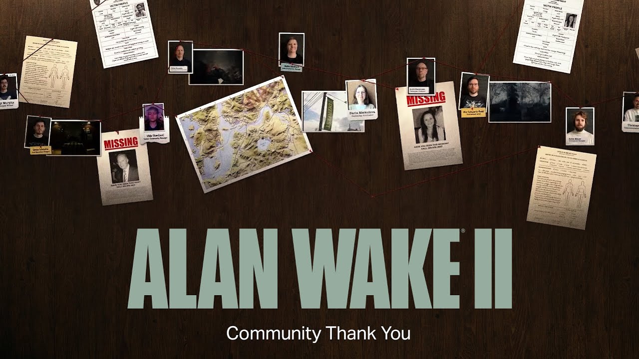 Alan Wake 2 Community Thank You - YouTube