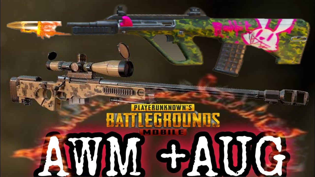 AWM +AUG Gameplay || Pubg Mobile || Thumb player || 30 FPS Gameplay ...