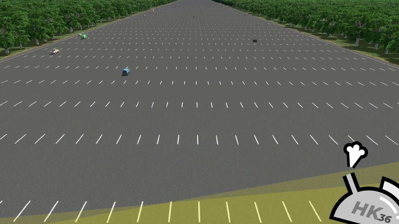 Cities: Skylines - 42 Lane Freeway - YouTube