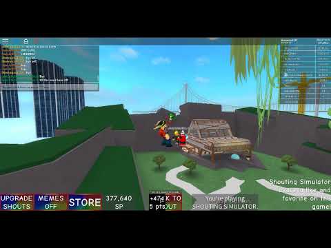 getting better (Shouting Simulator) roblox (part 3) - YouTube
