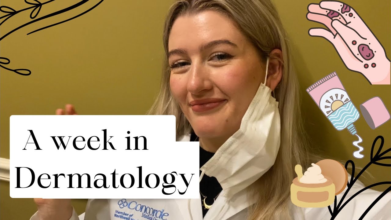 A week in Dermatology in NYC as a first year medical student - YouTube