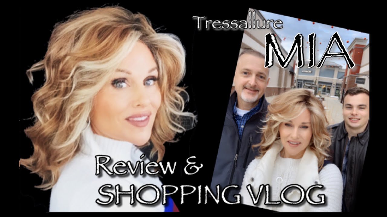 Tressallure MIA Wig Review | 2 COLORS | A SHOPPING TRIP VLOG! # ...