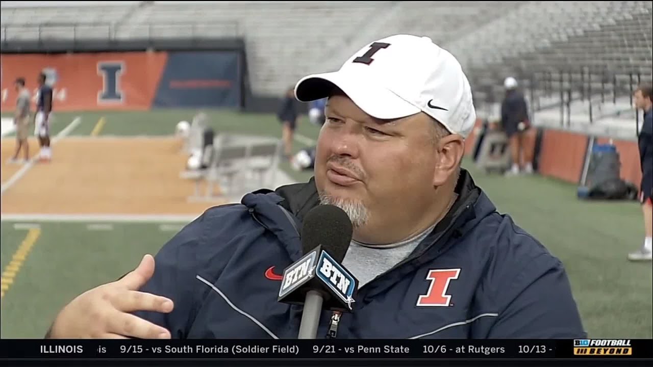 BTN Bus Tour: OC Rod Smith | Illinois | Big Ten Football - YouTube